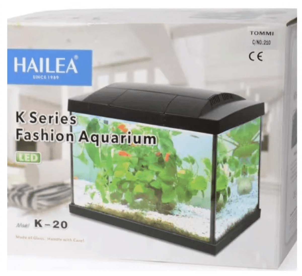 Hailea K20 20L Fish Tank Aquarium – Nano Tanks Australia Aquarium Shop