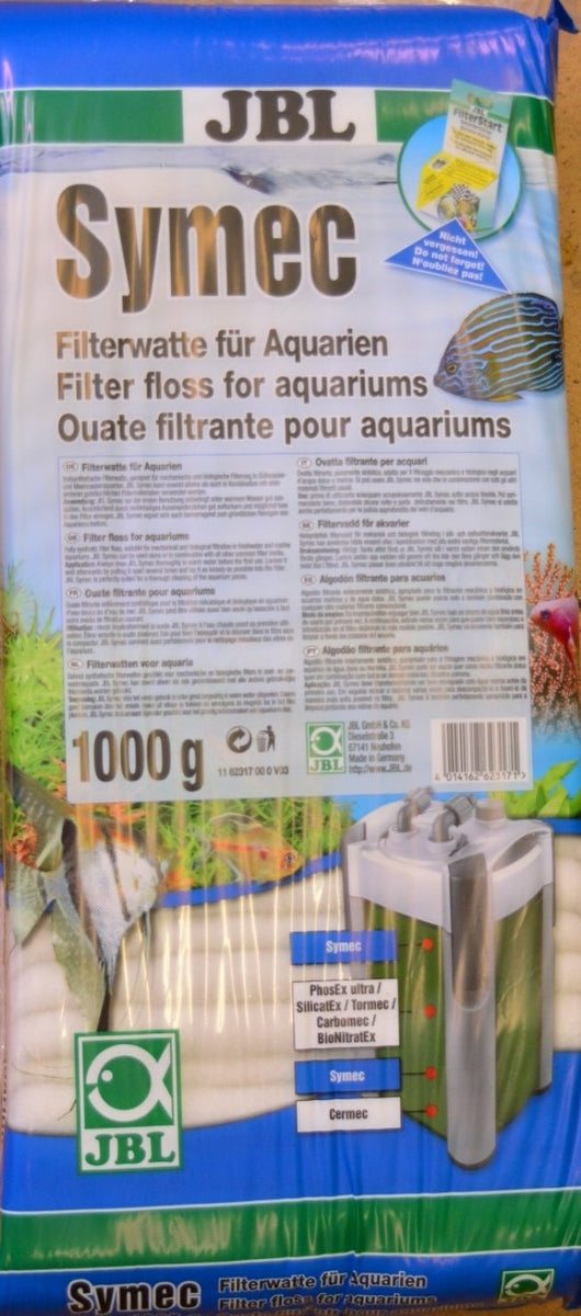JBL SYMEC FILTER WOOL 1000g – Nano Tanks Australia Aquarium Shop